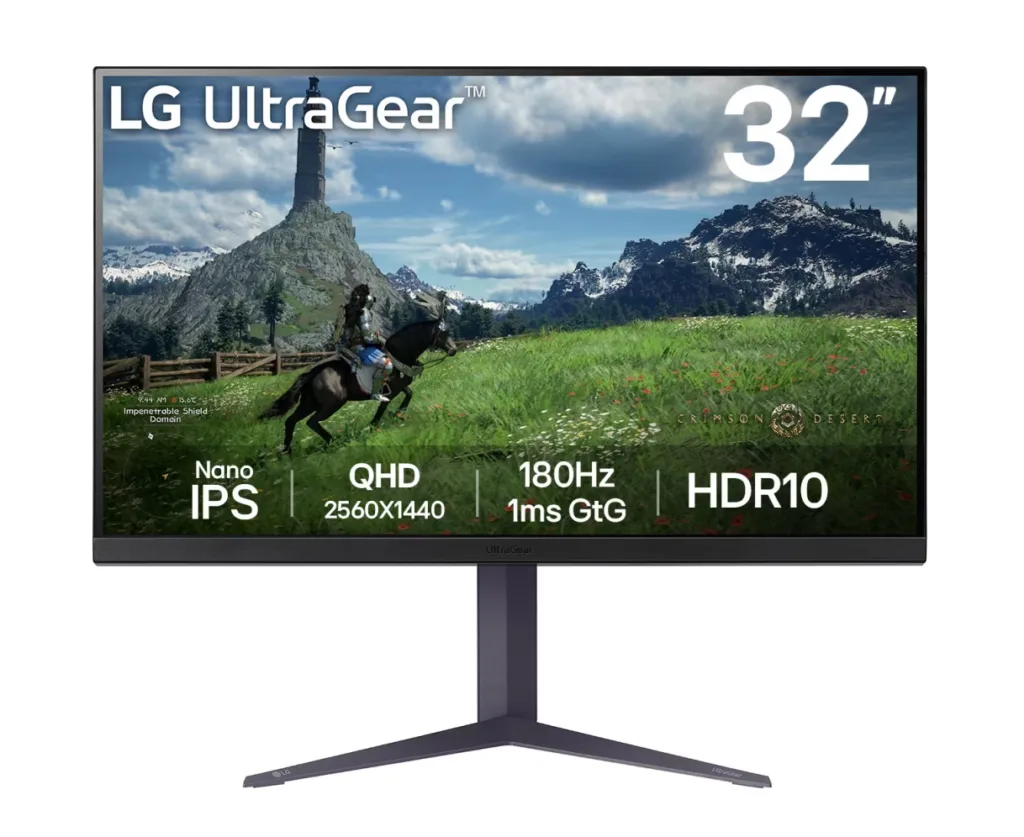 MONITOR LG 32 32GS85Q-B NANO IPS QHD 180Hz – MLX