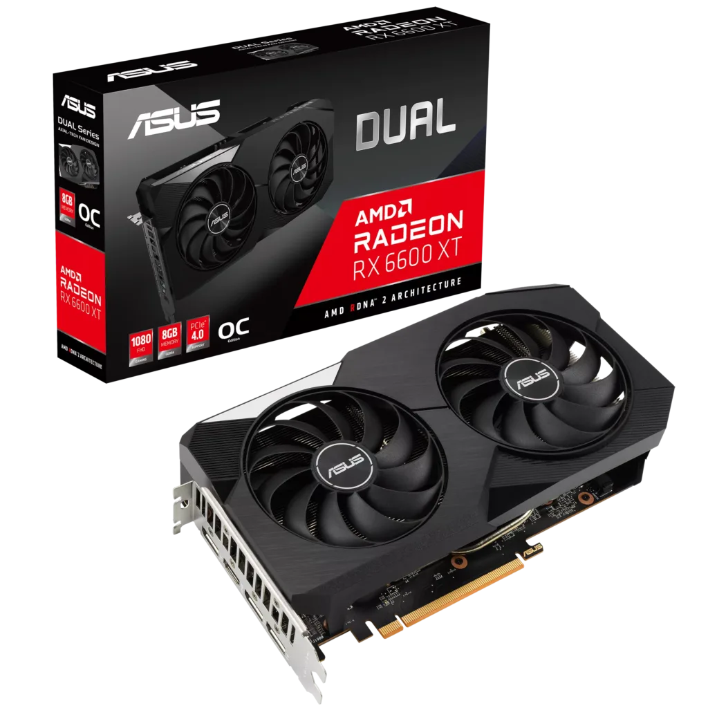 VGA ASUS DUAL RX 6600 XT OC 8GB GDDR6 – MLX
