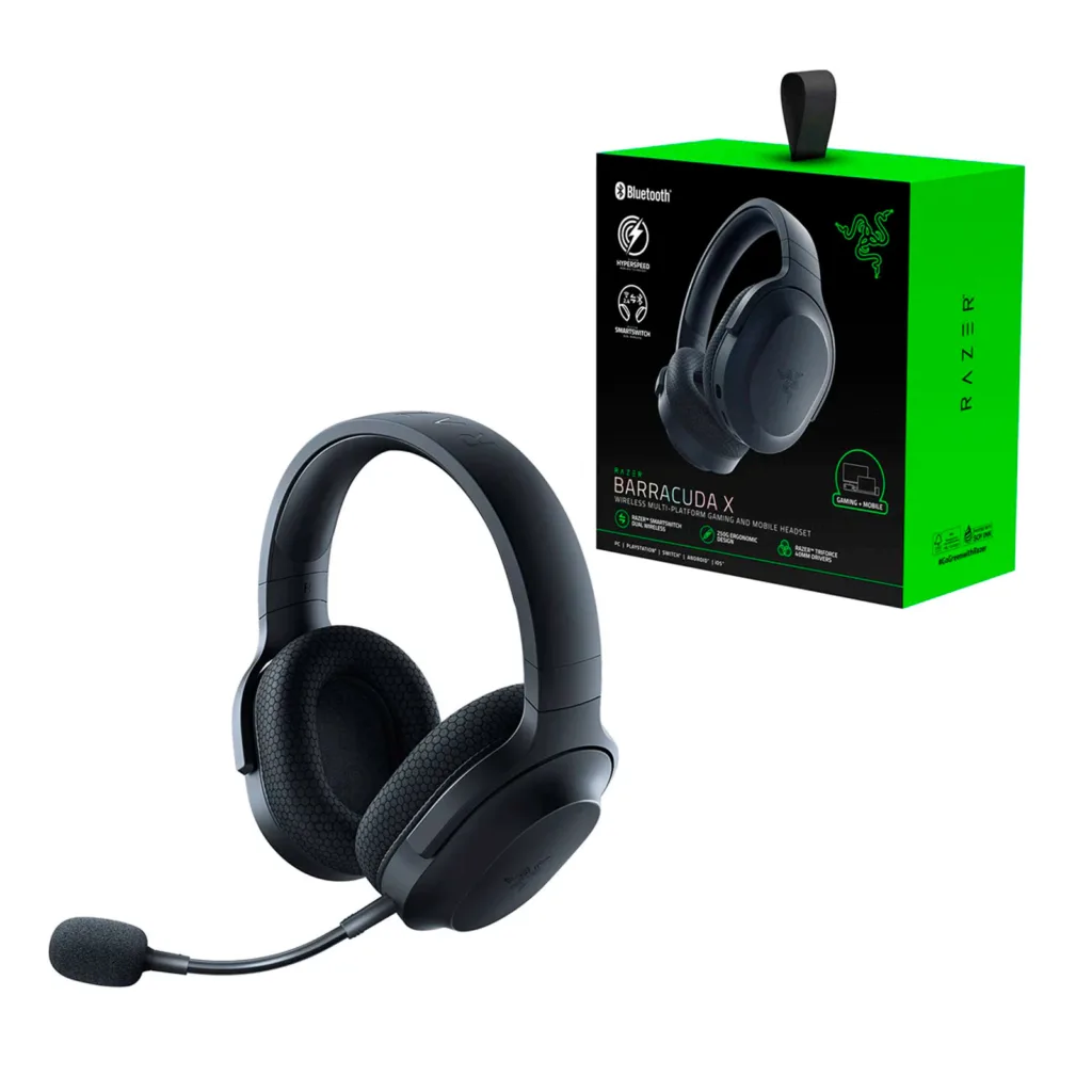 AURICULAR RAZER BARRACUDA X BLACK WIRELESS – MLX