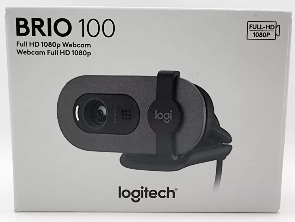 WEBCAM LOGITECH BRIO 100 GRAPHITE C/MIC – MLX