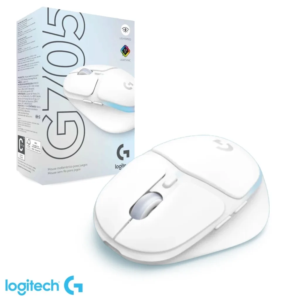 MOUSE LOGITECH G705 WHITE WIRELESS – MLX