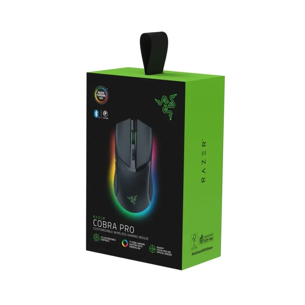 MOUSE RAZER COBRA PRO LIGHTWEIGHT RGB WIRELESS – MLX