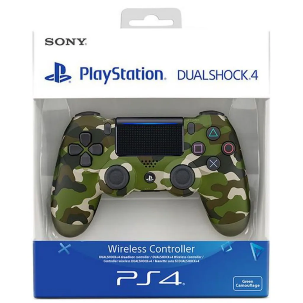 JOYSTICK PS4 SONY DUALSHOCK 4 GREEN CAMOUFLAGE – MLX